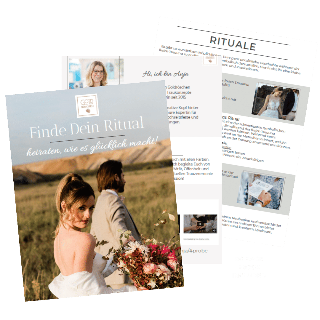 Freebie Bibliothek - alles was Du für die freie Trauung wissen musst ...